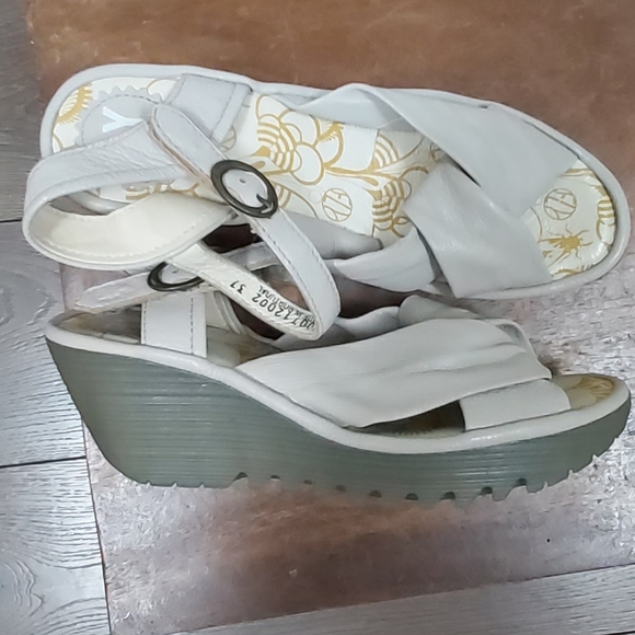 Fly London | Shoes | Fly London Yakin Platform Wedge Sandals | Poshmark